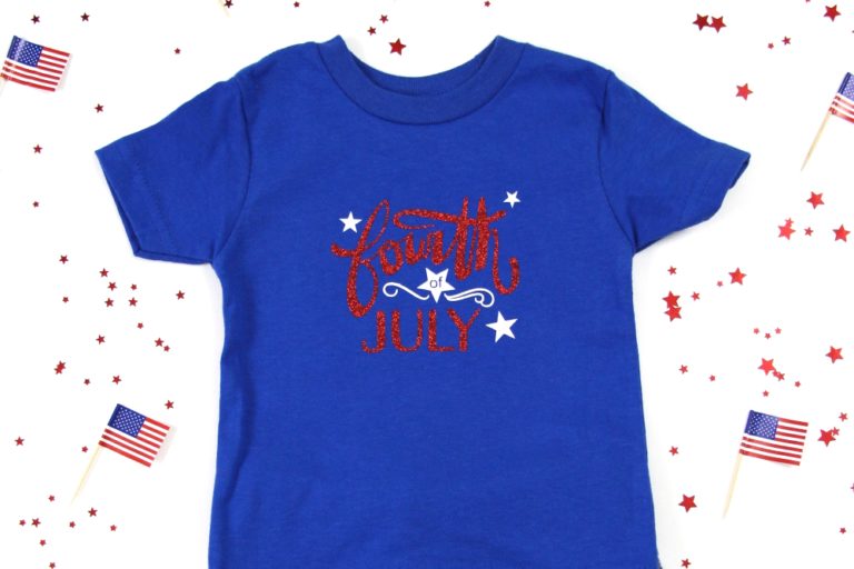 How to make a DIY 4th of July T-Shirt with Heat Transfer Vinyl